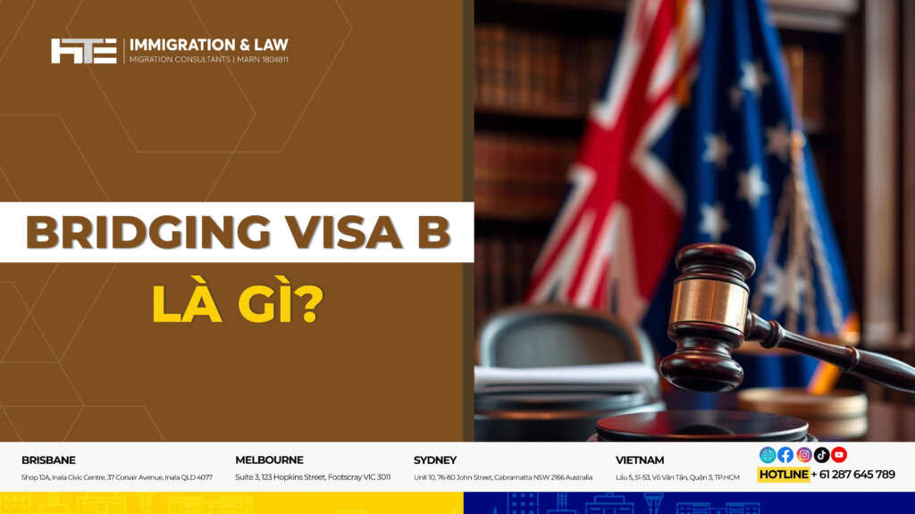 Cách nộp trực tuyến đơn xin Bridging Visa B